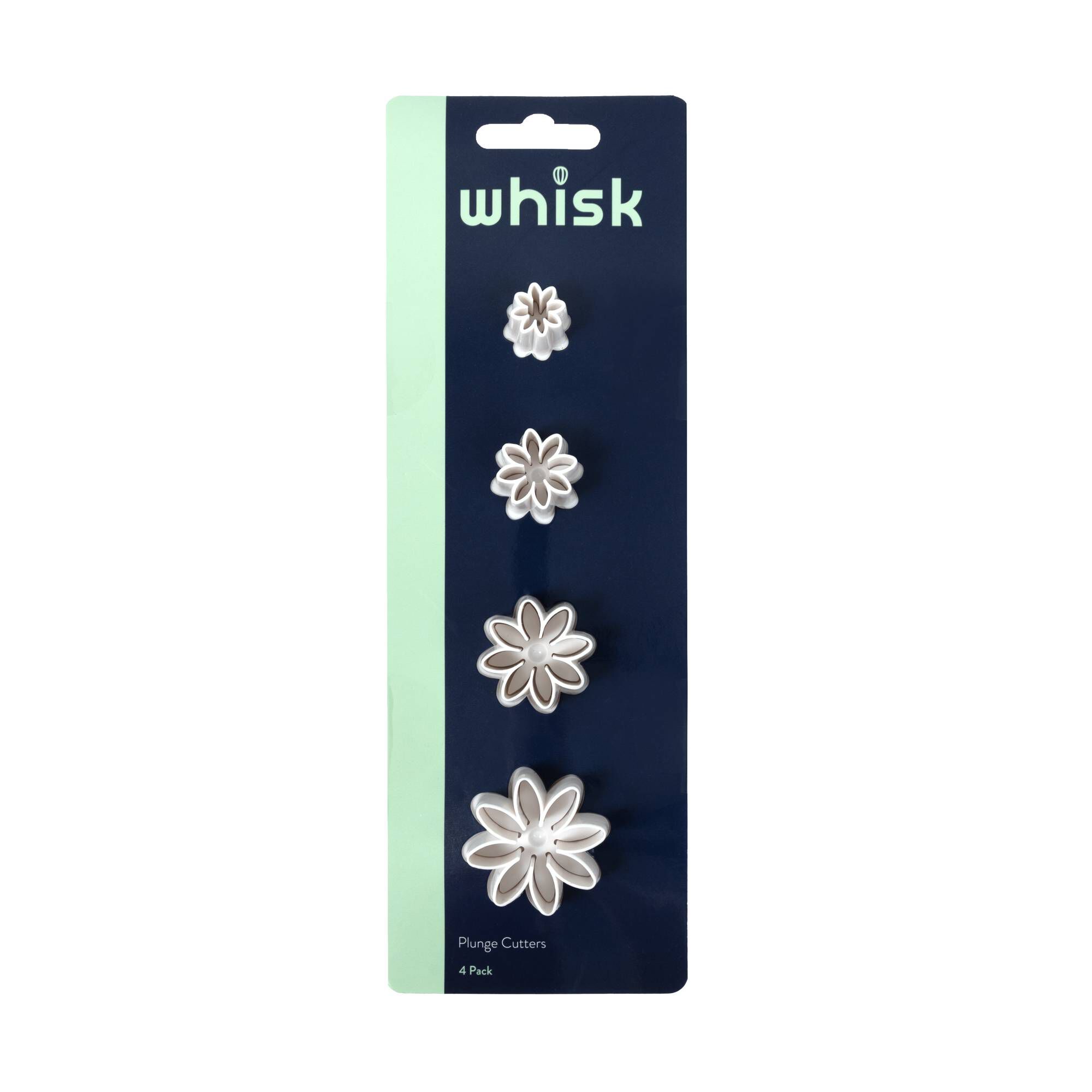Whisk Daisy Plunge Cutters 4 Pack | Hobbycraft