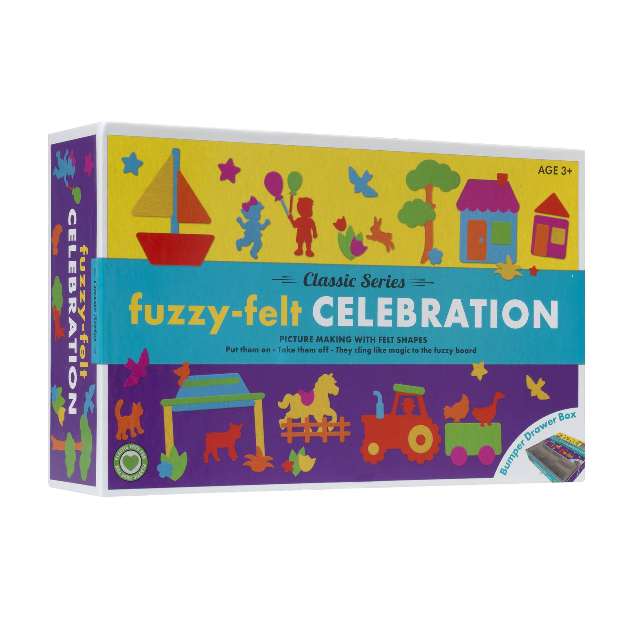 Fuzzy-Felt Celebration Box | Hobbycraft