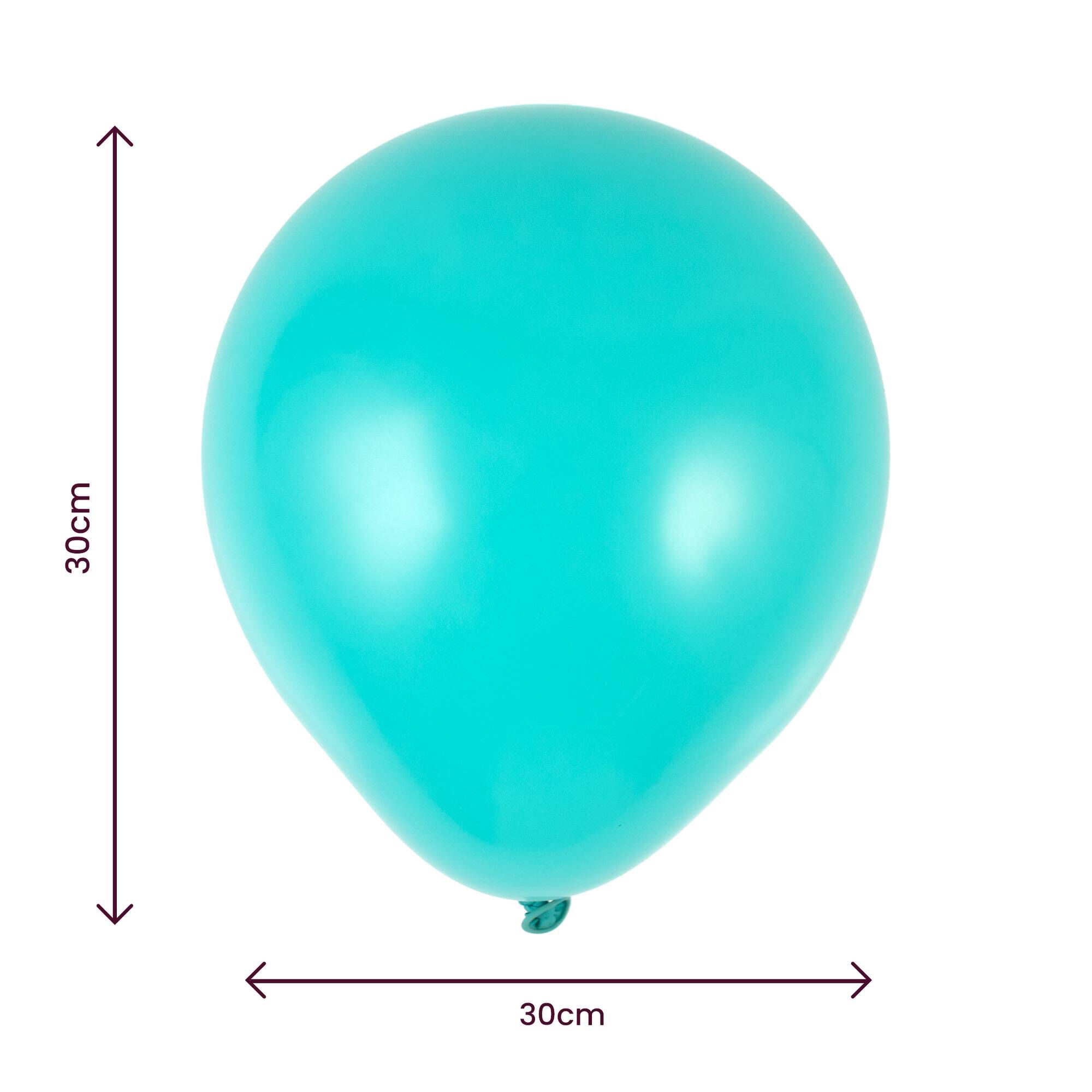 Turquoise Latex Balloons 10 Pack | Hobbycraft
