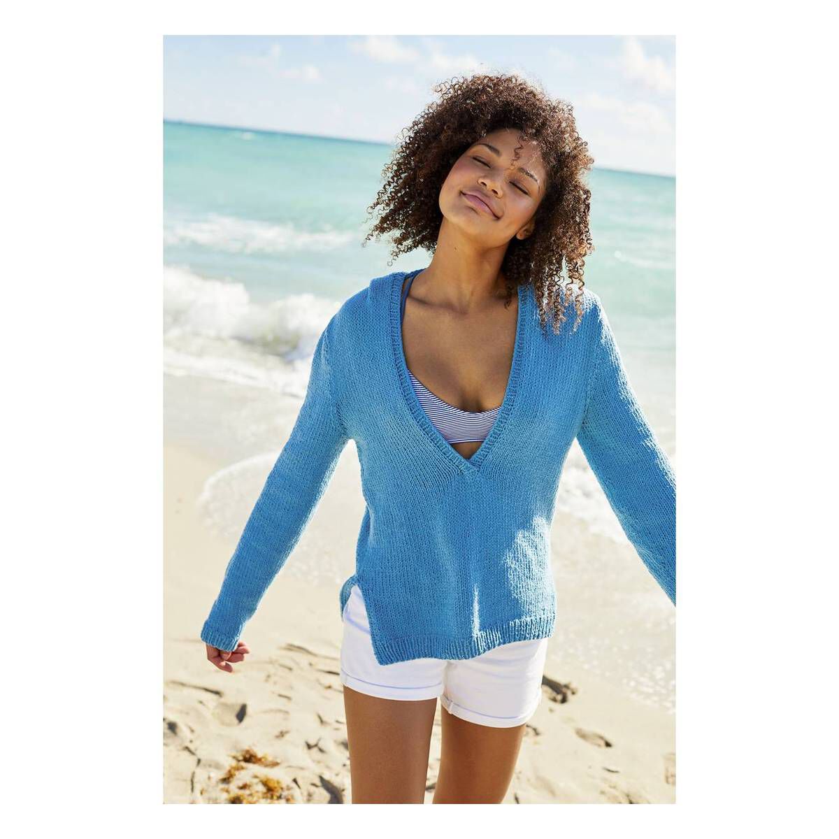 FREE PATTERN Lion Brand Anderson Ranch Pullover L80020 | Hobbycraft