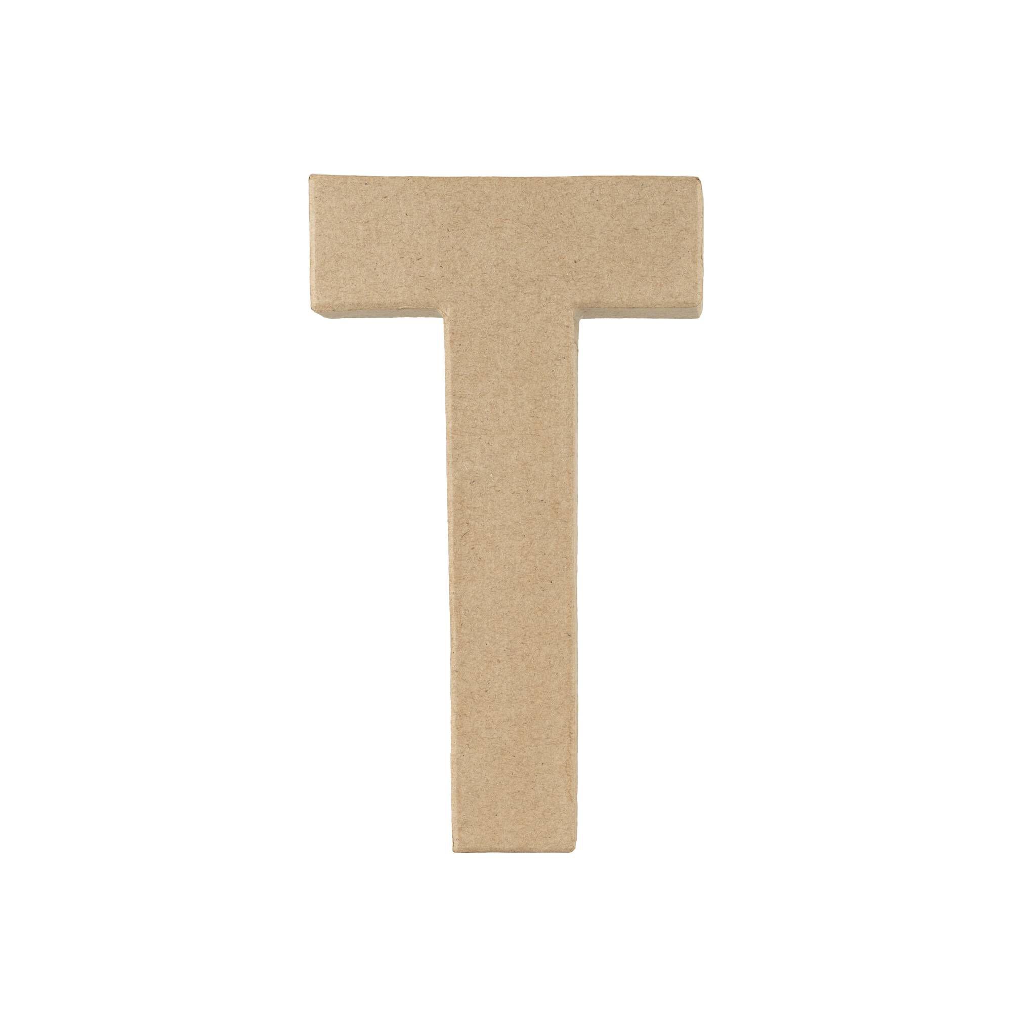 Mache Letter T 20cm | Hobbycraft