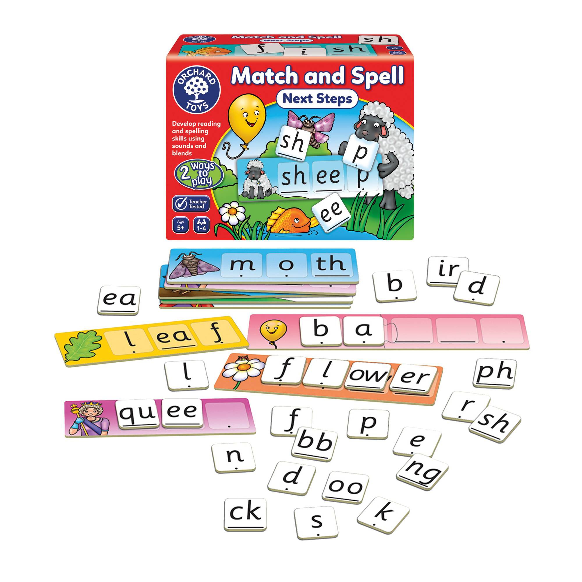 Orchard Toys Match and Spell Next Steps | Hobbycraft