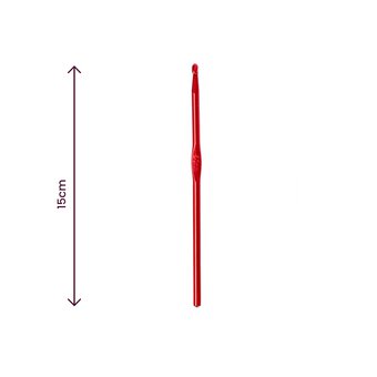 Knitcraft Red Crochet Hook 5mm | Hobbycraft