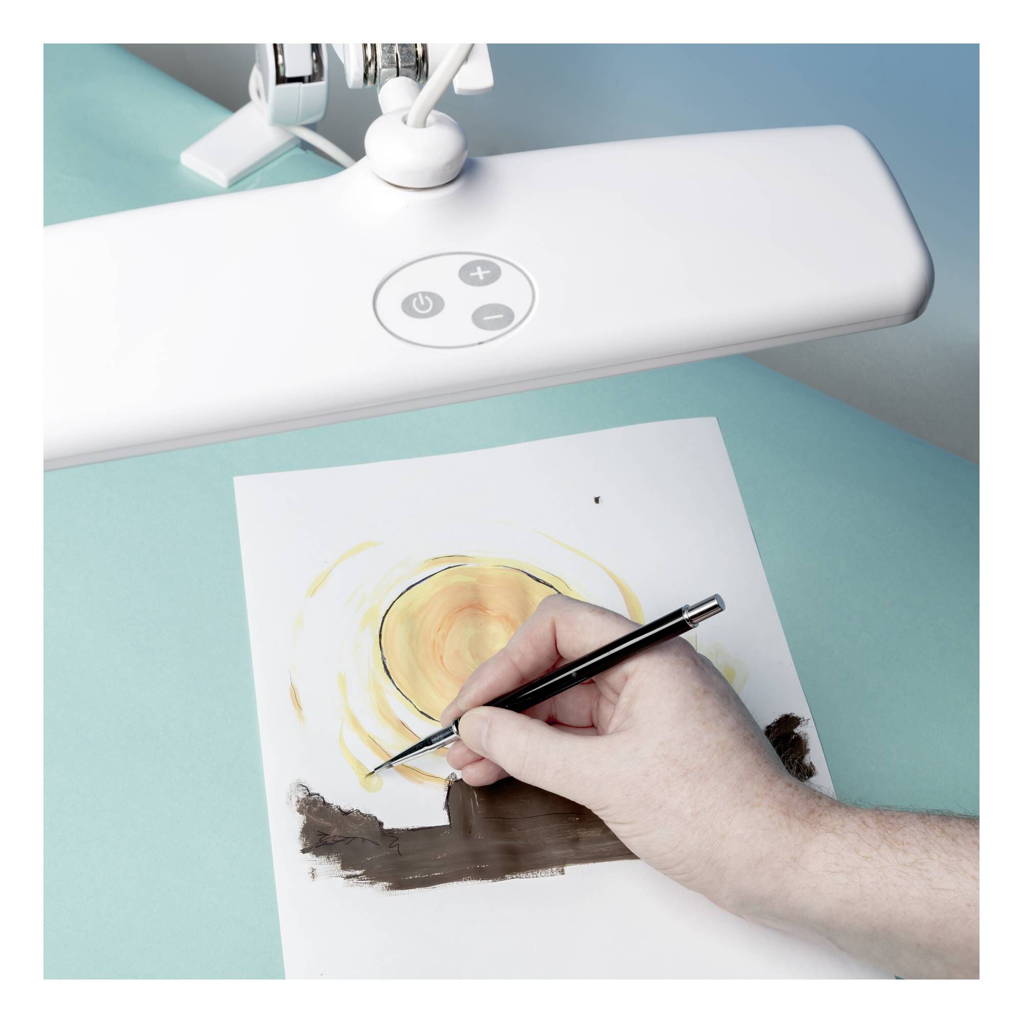 Lightcraft Compact LED Task Lamp with Dimmer | Hobbycraft