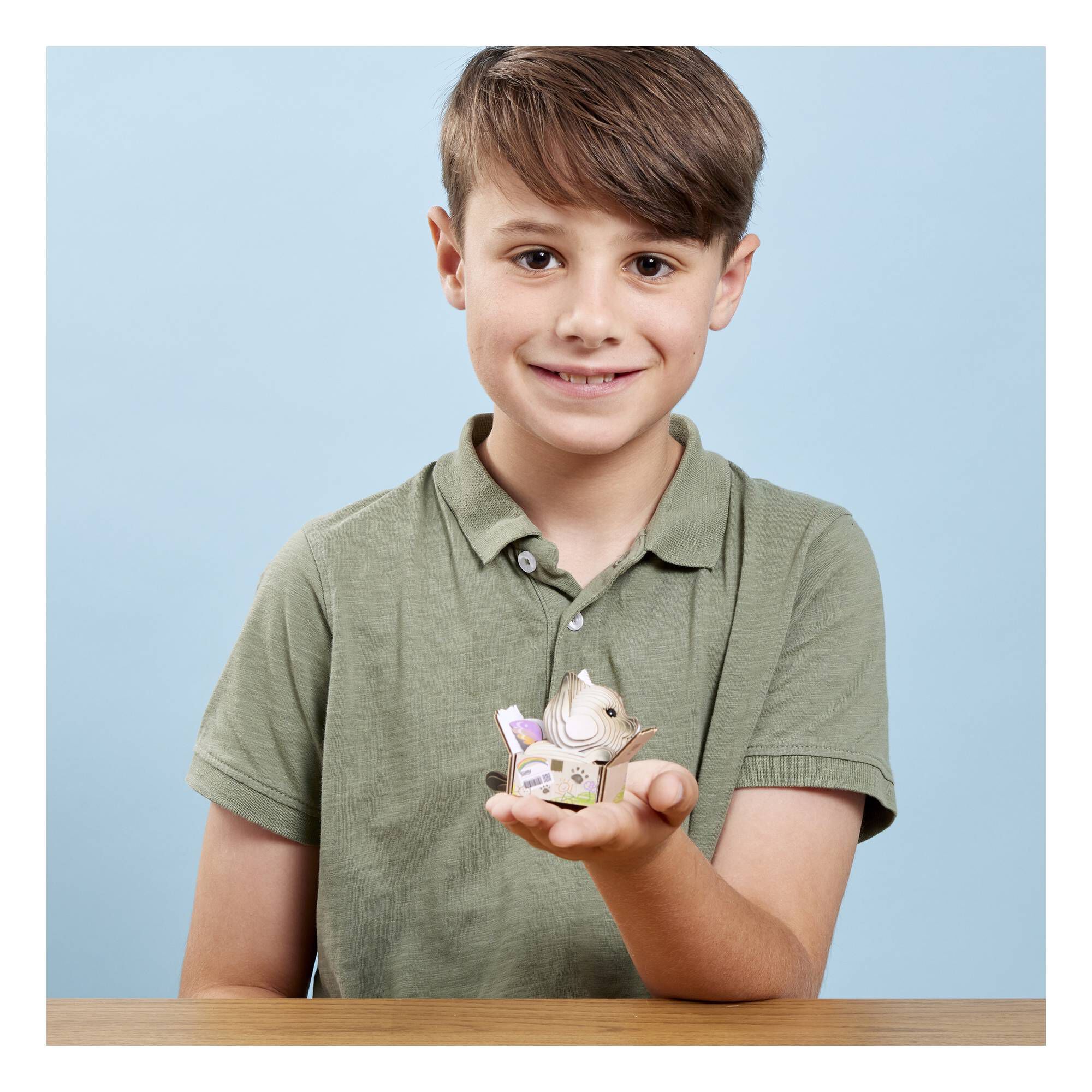 Eugy 3D Cat Mocha Model | Hobbycraft