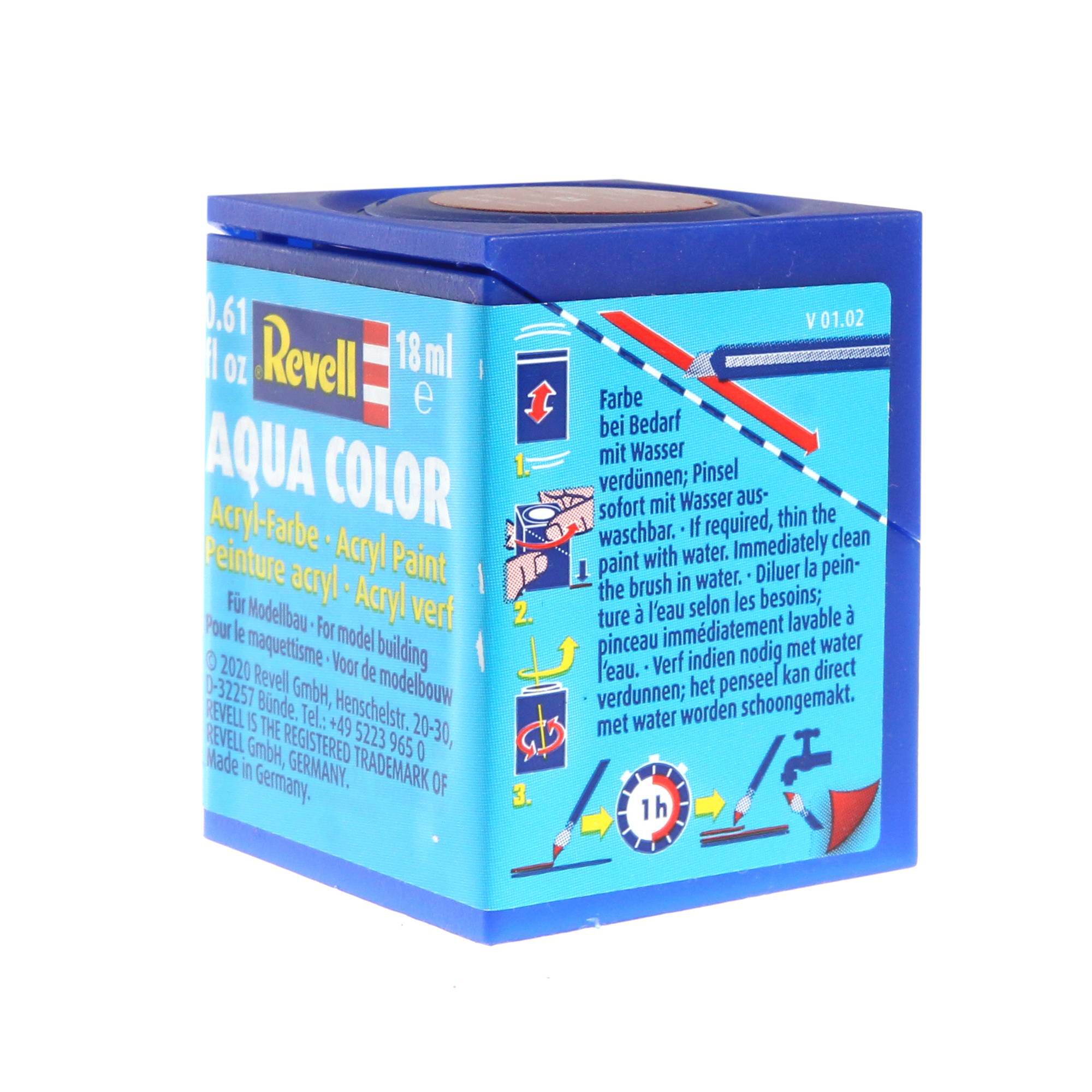Revell Bronze Metallic Aqua Colour Acrylic Paint 18ml (195) | Hobbycraft