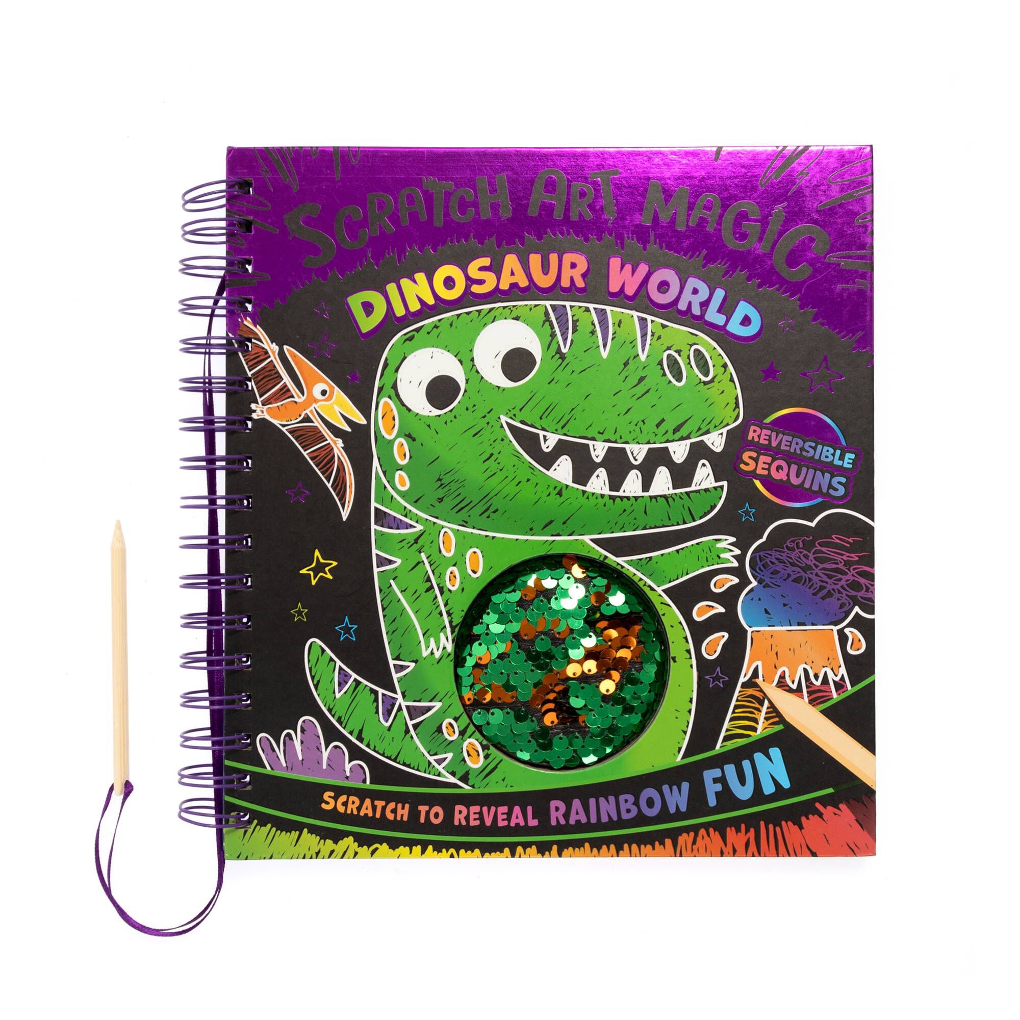 Dinosaur World Scratch Art Magic | Hobbycraft