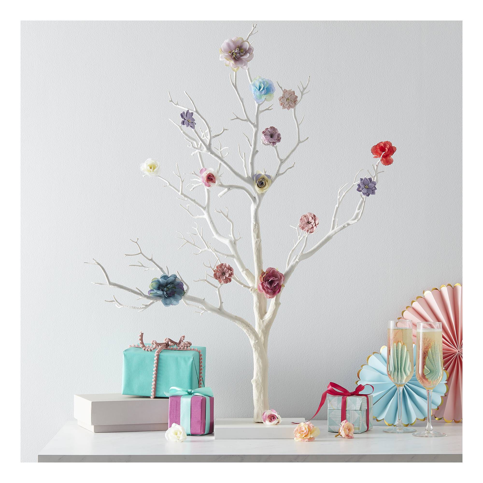 Decorative White Twig Tree 76cm | Hobbycraft