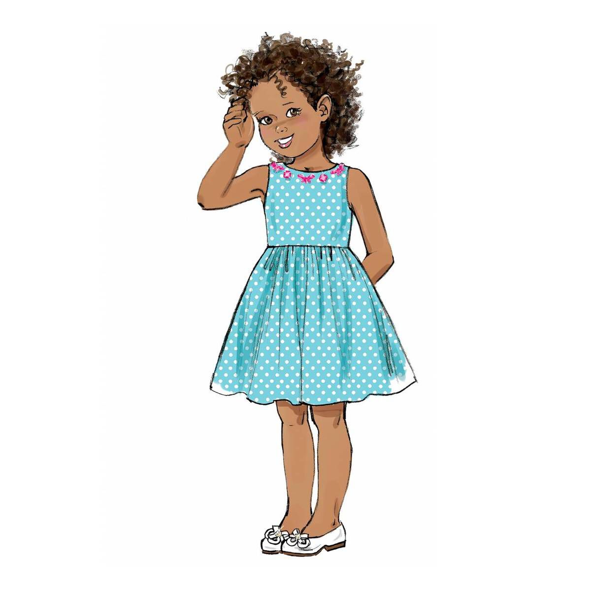 Butterick Children’s Dress Sewing Pattern B6201 (2-5) | Hobbycraft