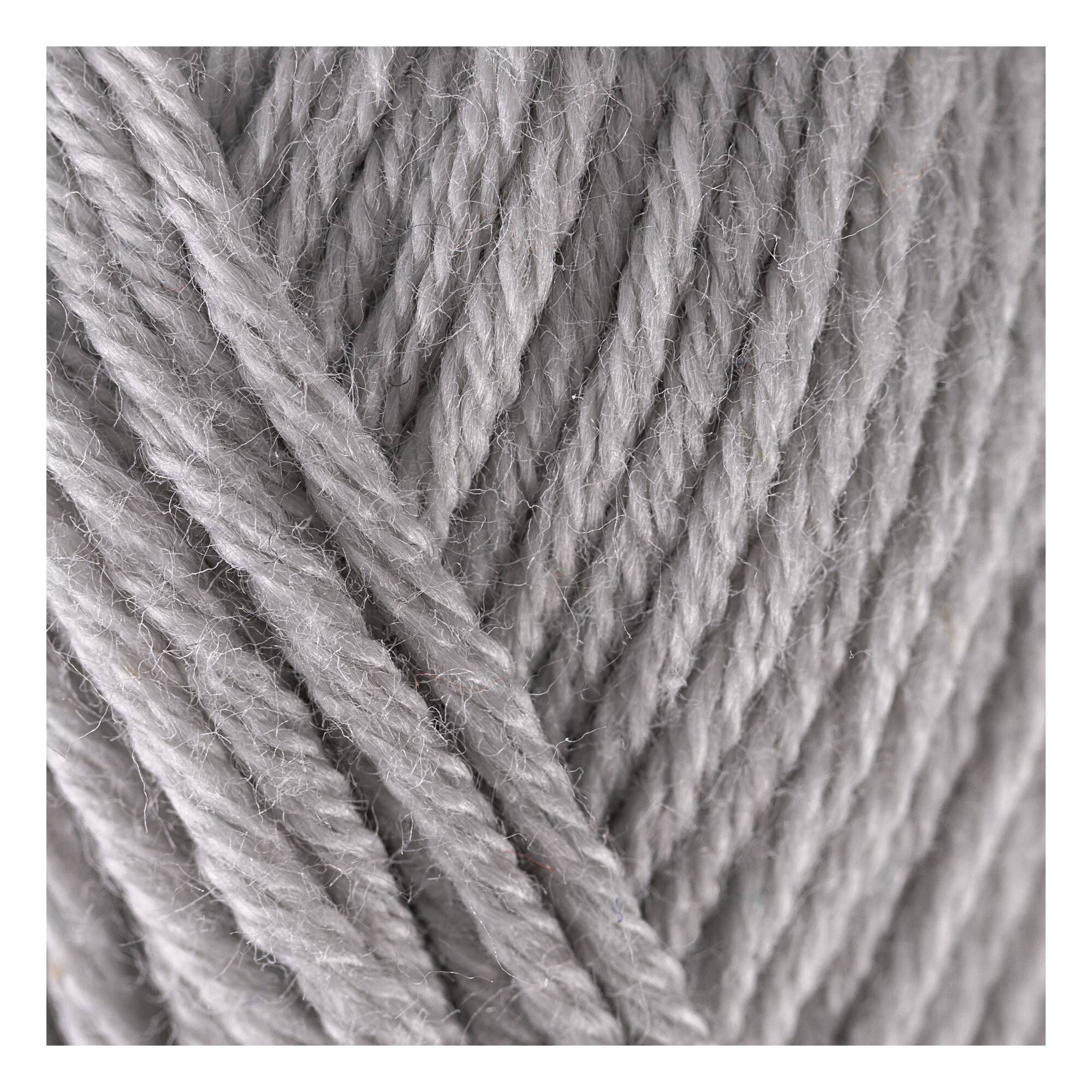 Knitcraft Light Grey Tiny Friends Yarn 25g | Hobbycraft