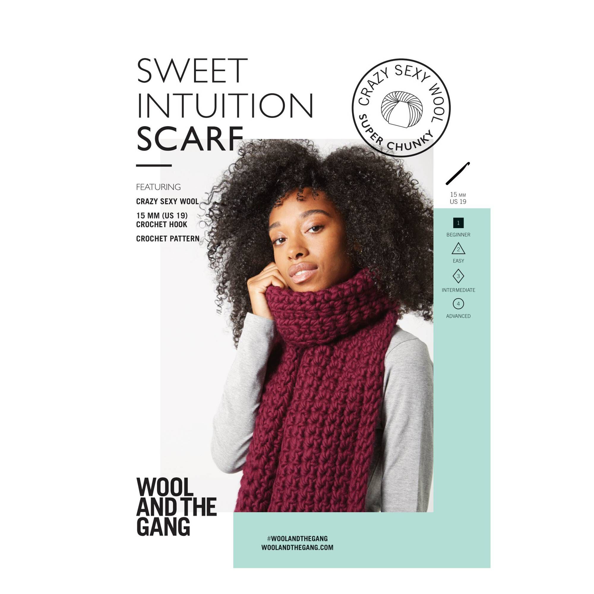 Wool and the Gang Sweet Intuition Scarf Pattern | Hobbycraft