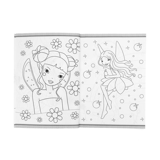 rainbow magic fairy pictures to color