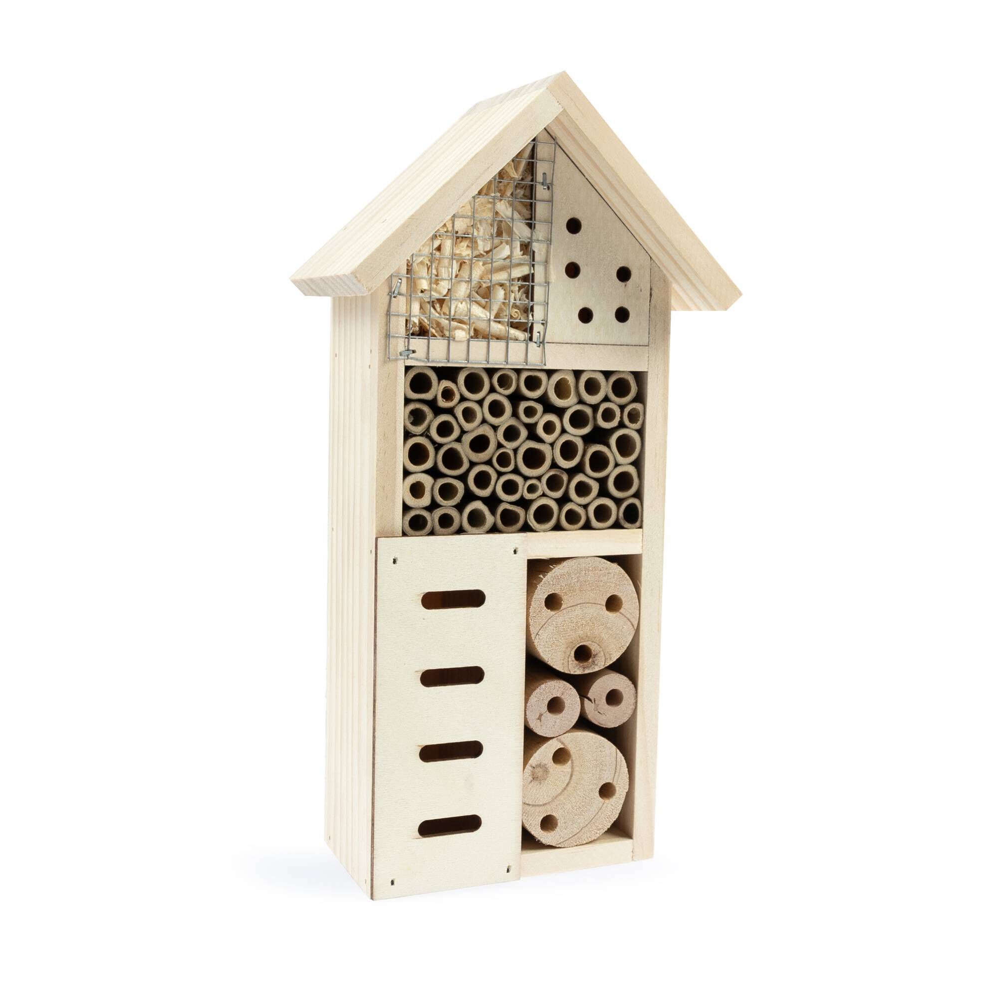 Wooden Insect House 13.5cm x 8.5cm x 26cm | Hobbycraft