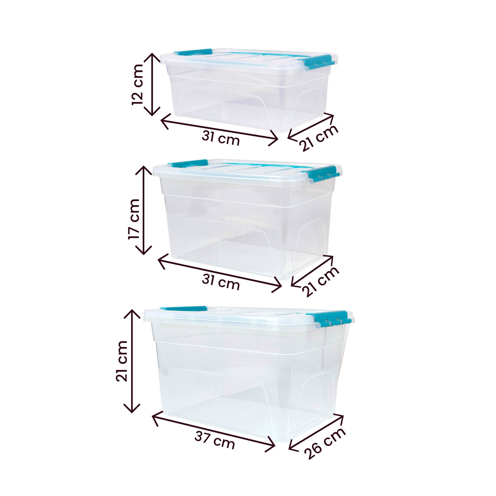 Whitefurze Carry Box Set 3 Pieces | Hobbycraft