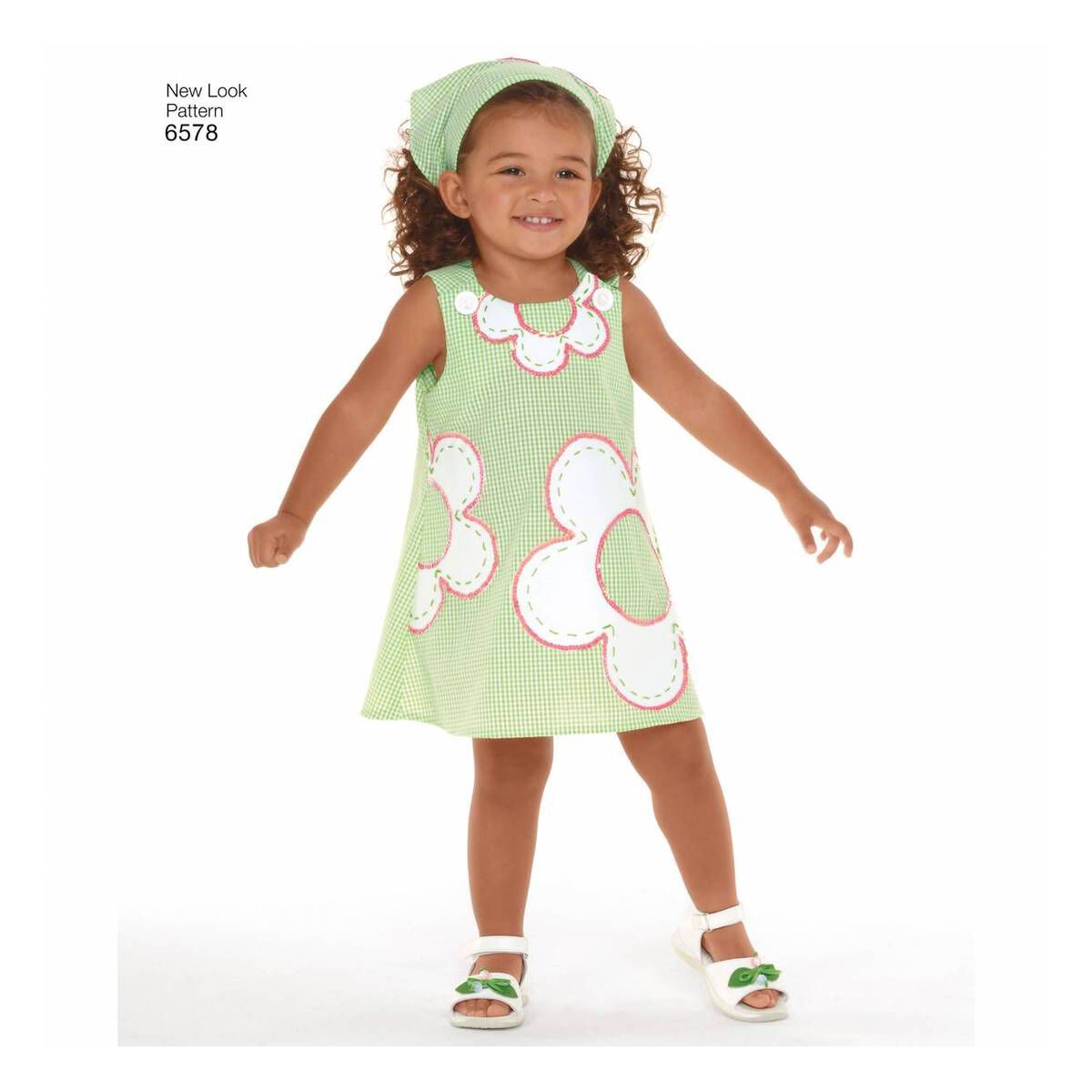 New Look Toddler’s Dress Sewing Pattern 6578 | Hobbycraft