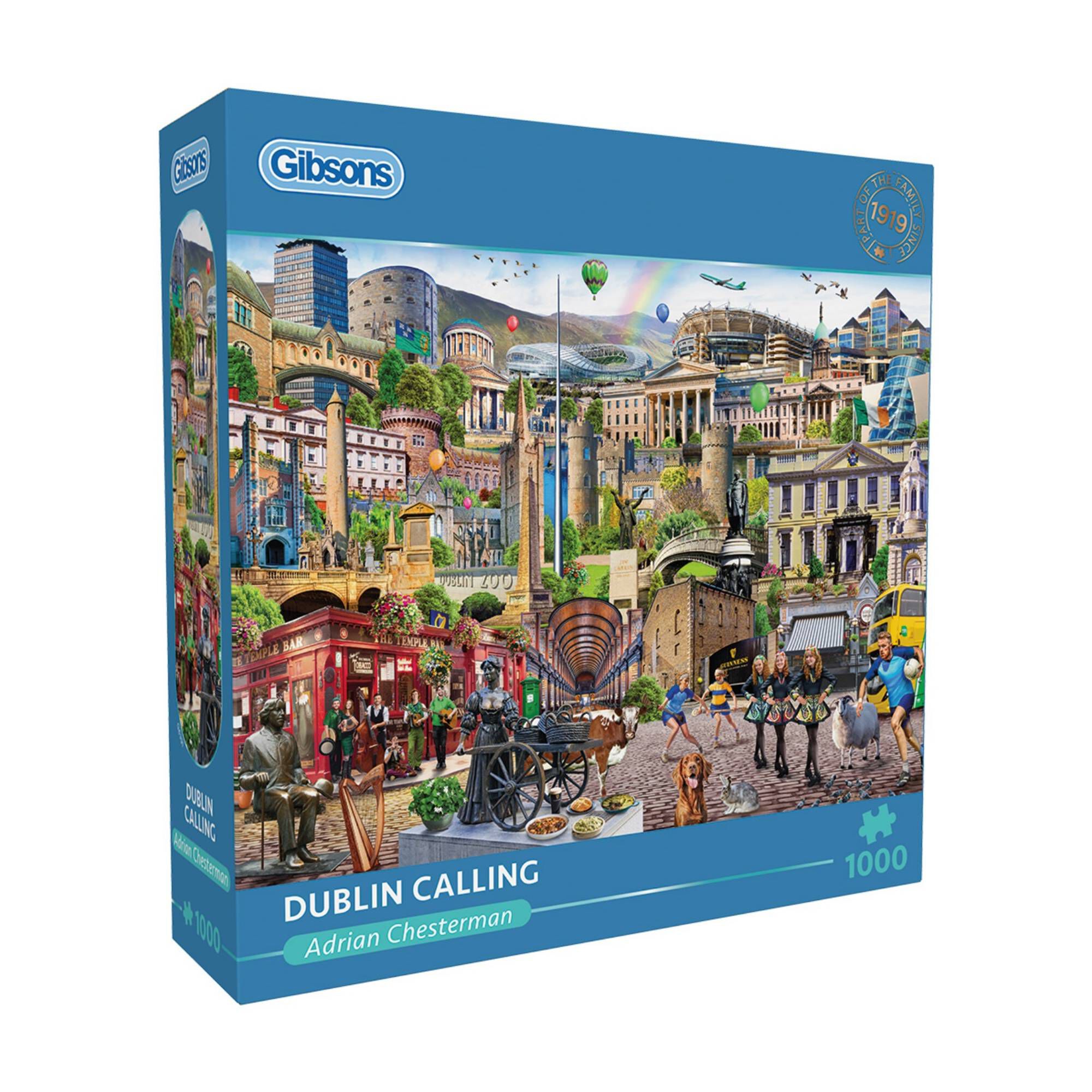 Gibsons Dublin Calling Jigsaw Puzzle 1000 Pieces | Hobbycraft