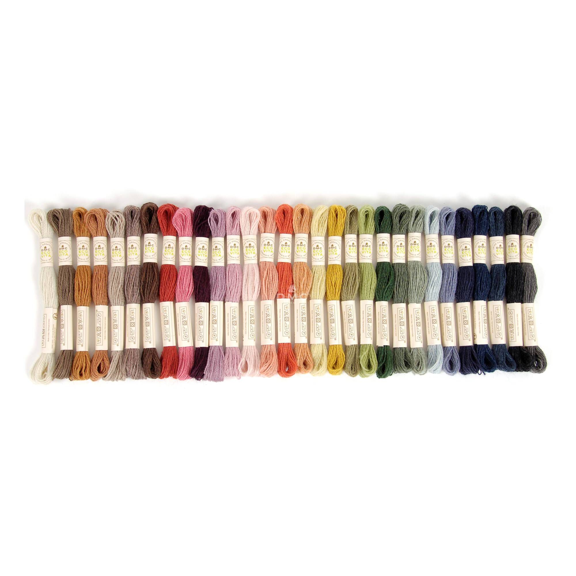 DMC Eco Vita Organic Wool Threads 16m 30 Pack | Hobbycraft