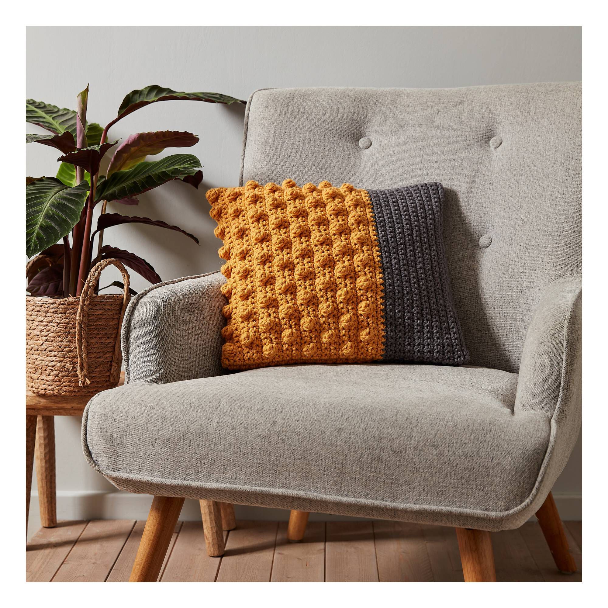 Knitcraft Crochet Textured Cushions Digital Pattern 0288 | Hobbycraft