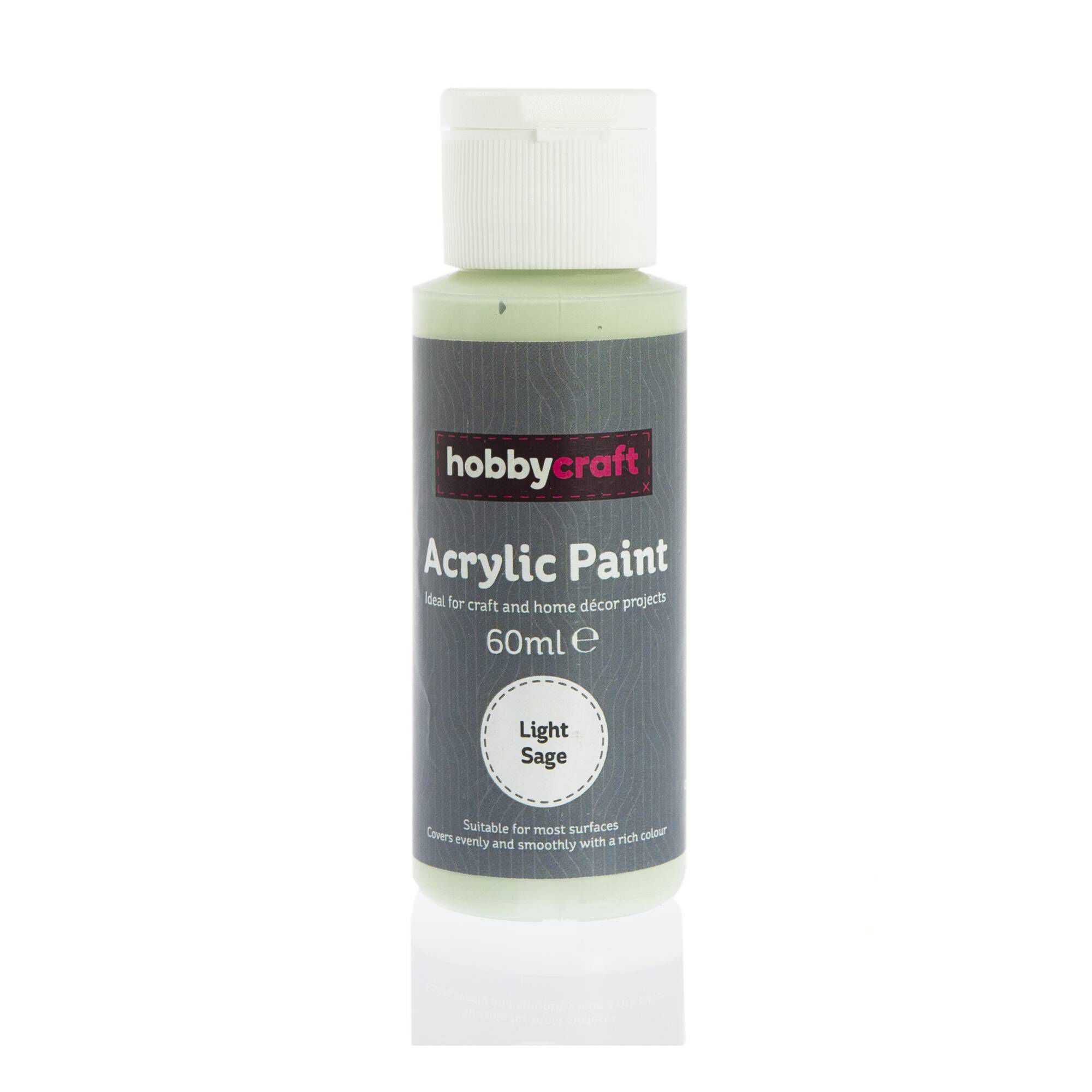 Light Sage Acrylic Craft Paint 60ml | Hobbycraft