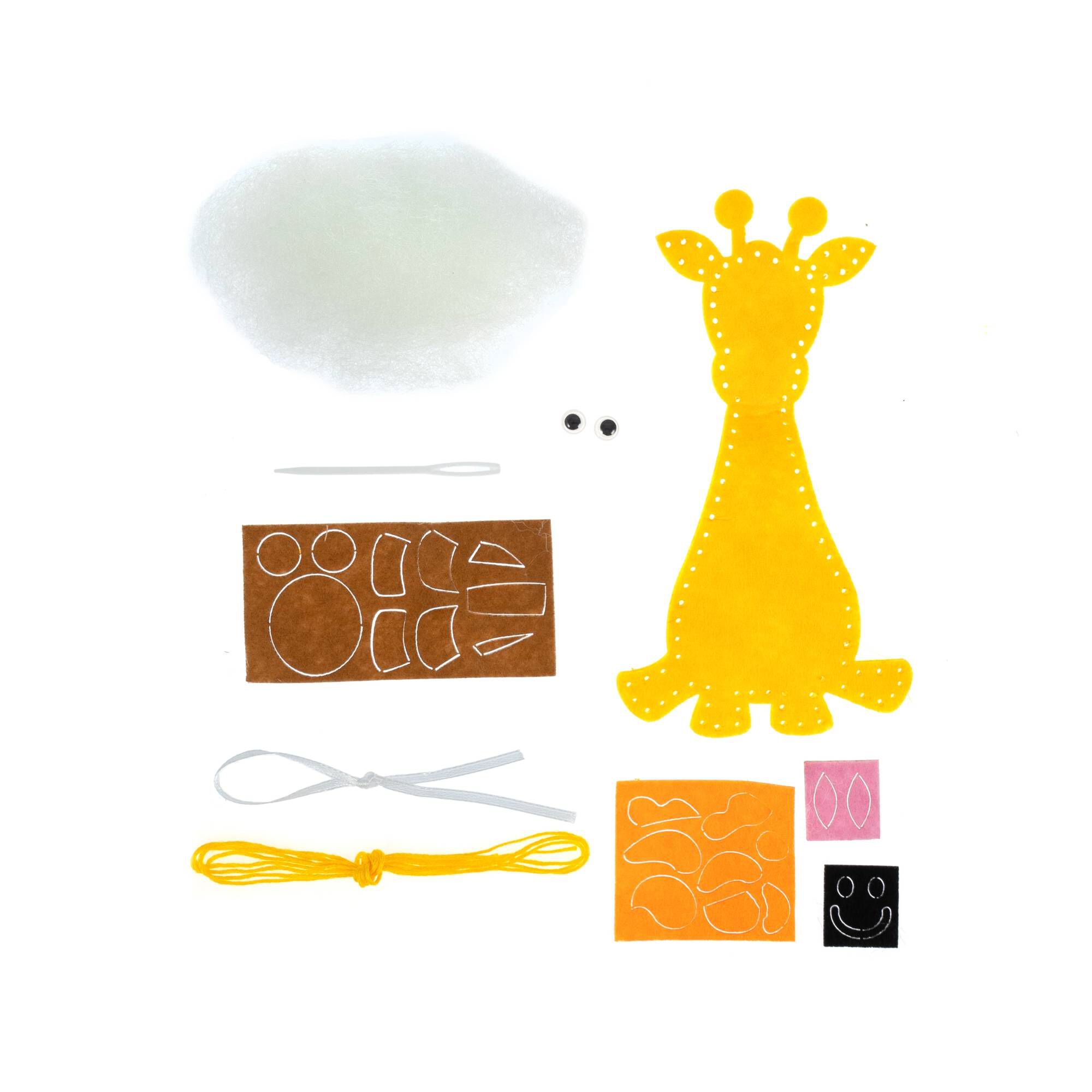 Giraffe Felt Sewing Kit | Hobbycraft