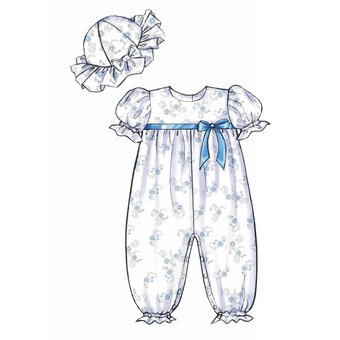 Butterick Baby Dress Sewing Pattern B4110 | Hobbycraft