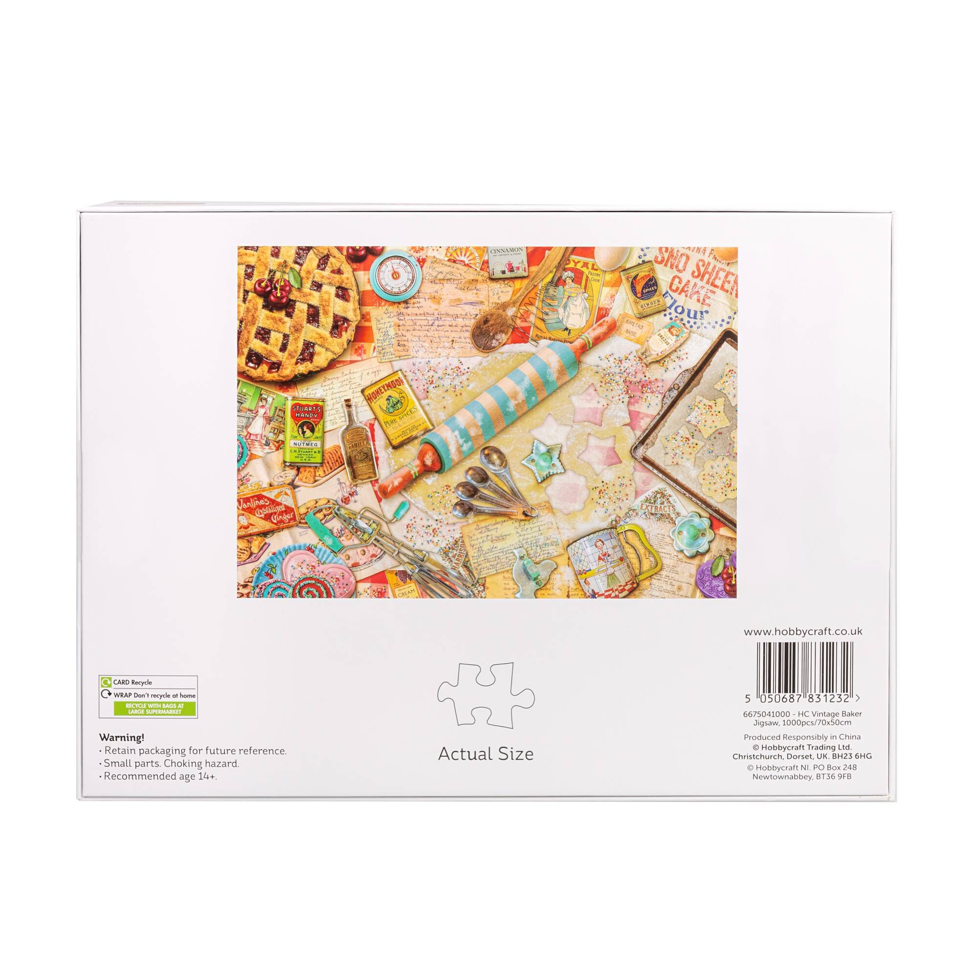 Vintage Baker Jigsaw Puzzle 1000 Pieces | Hobbycraft