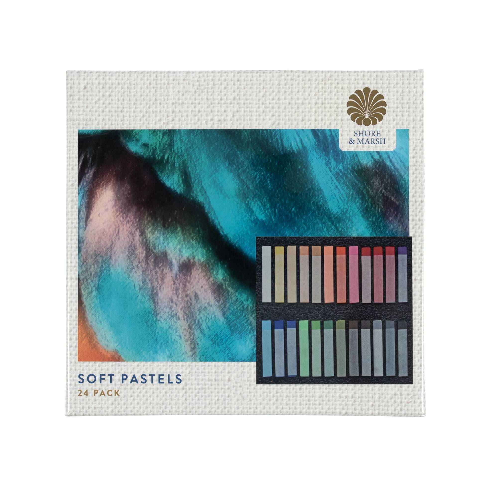 Shore & Marsh Soft Pastels Set 24 Pack | Hobbycraft