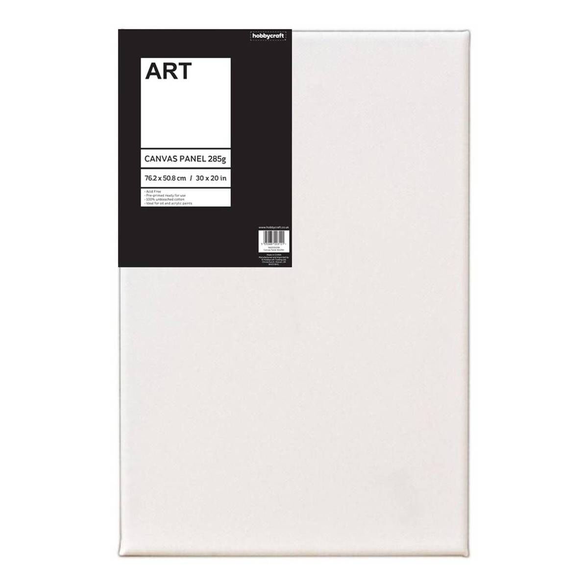 Canvas Panel 76.2cm x 50.8cm | Hobbycraft