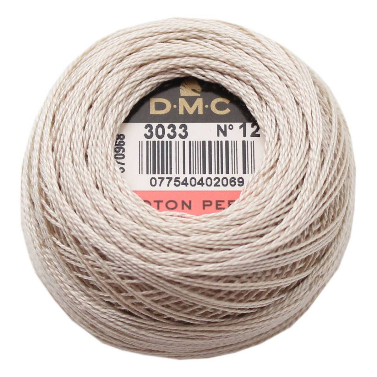 DMC Cream Pearl Cotton Thread on a Ball 120m (3033) | Hobbycraft