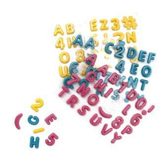 Dr. Oetker White Chocolate Letters and Numbers 78 Pack | Hobbycraft