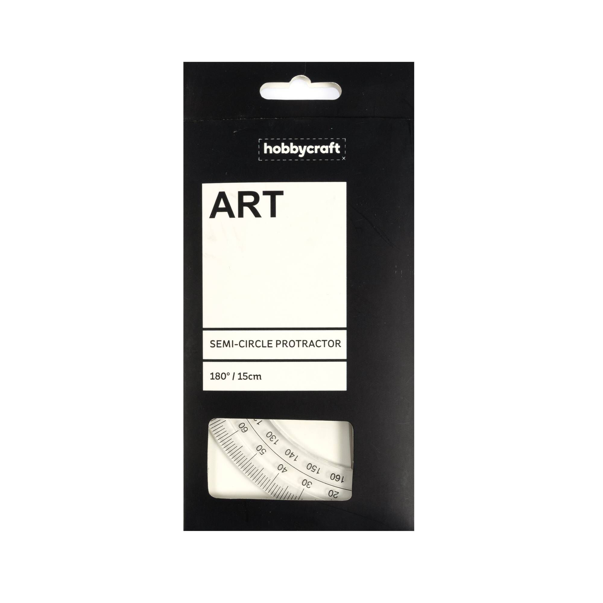 Semi-Circle Protractor 15cm | Hobbycraft