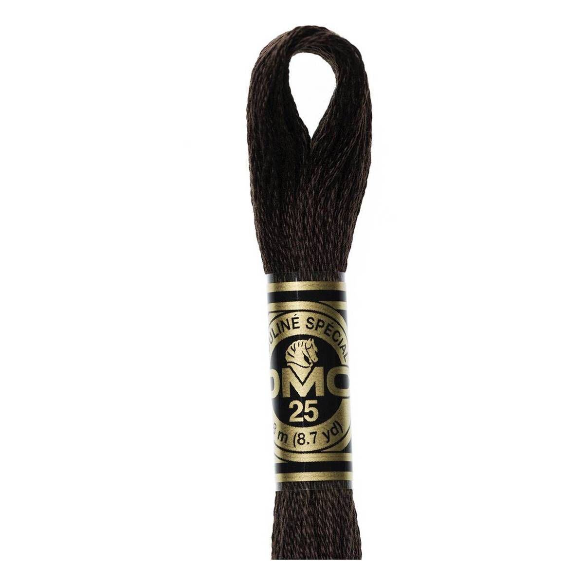 DMC Brown Mouline Special 25 Cotton Thread 8m (3371) | Hobbycraft