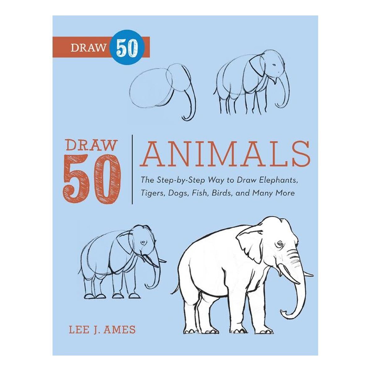 Draw 50 Animals Book | Hobbycraft