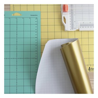Gold Glossy Permanent Vinyl 12 x 48 Inches | Hobbycraft