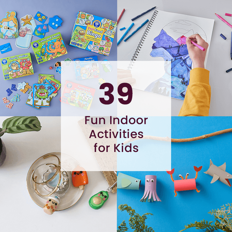 39 Fun Indoor Activities for Kids | Hobbycraft