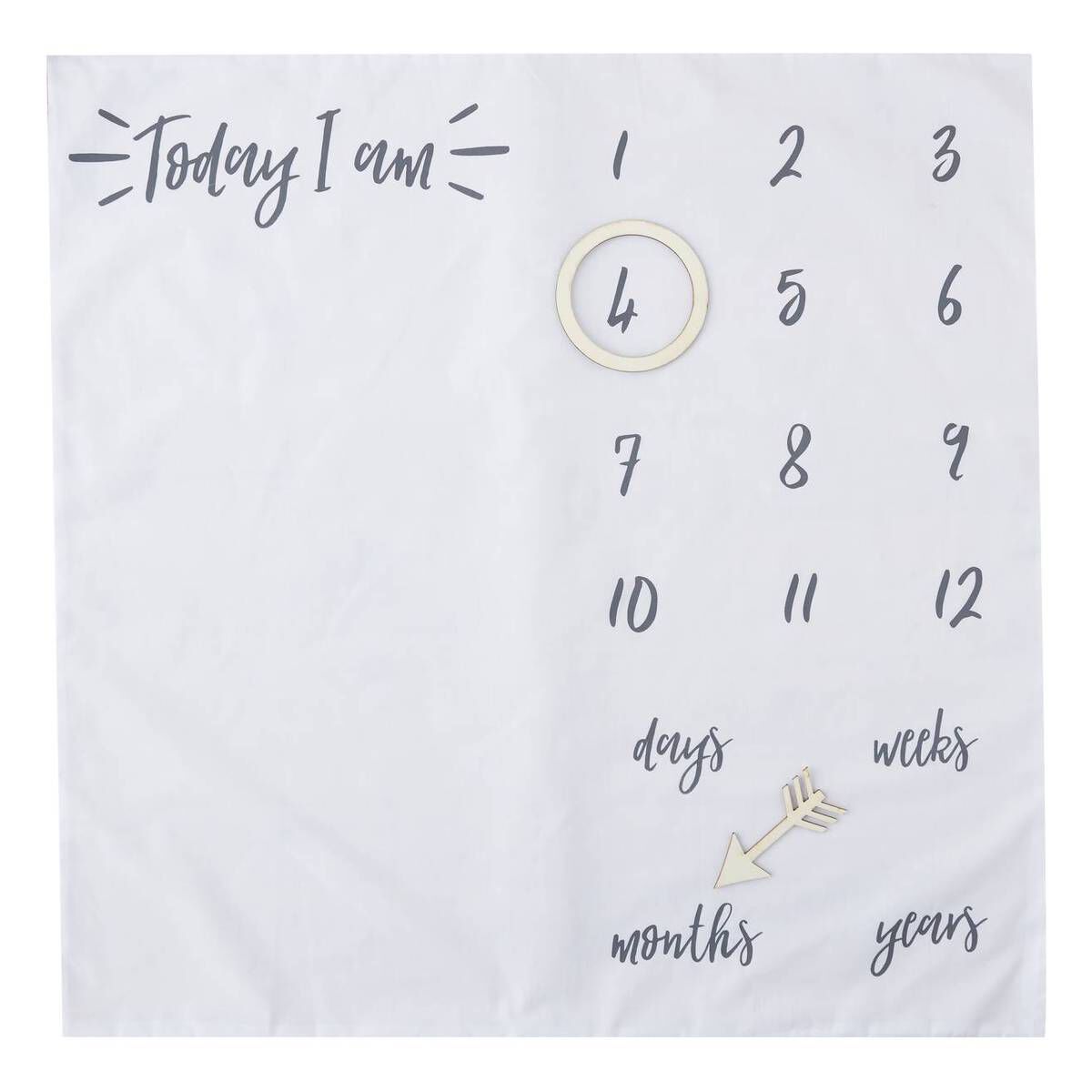 Ginger Ray Oh Baby Milestone Mat | Hobbycraft