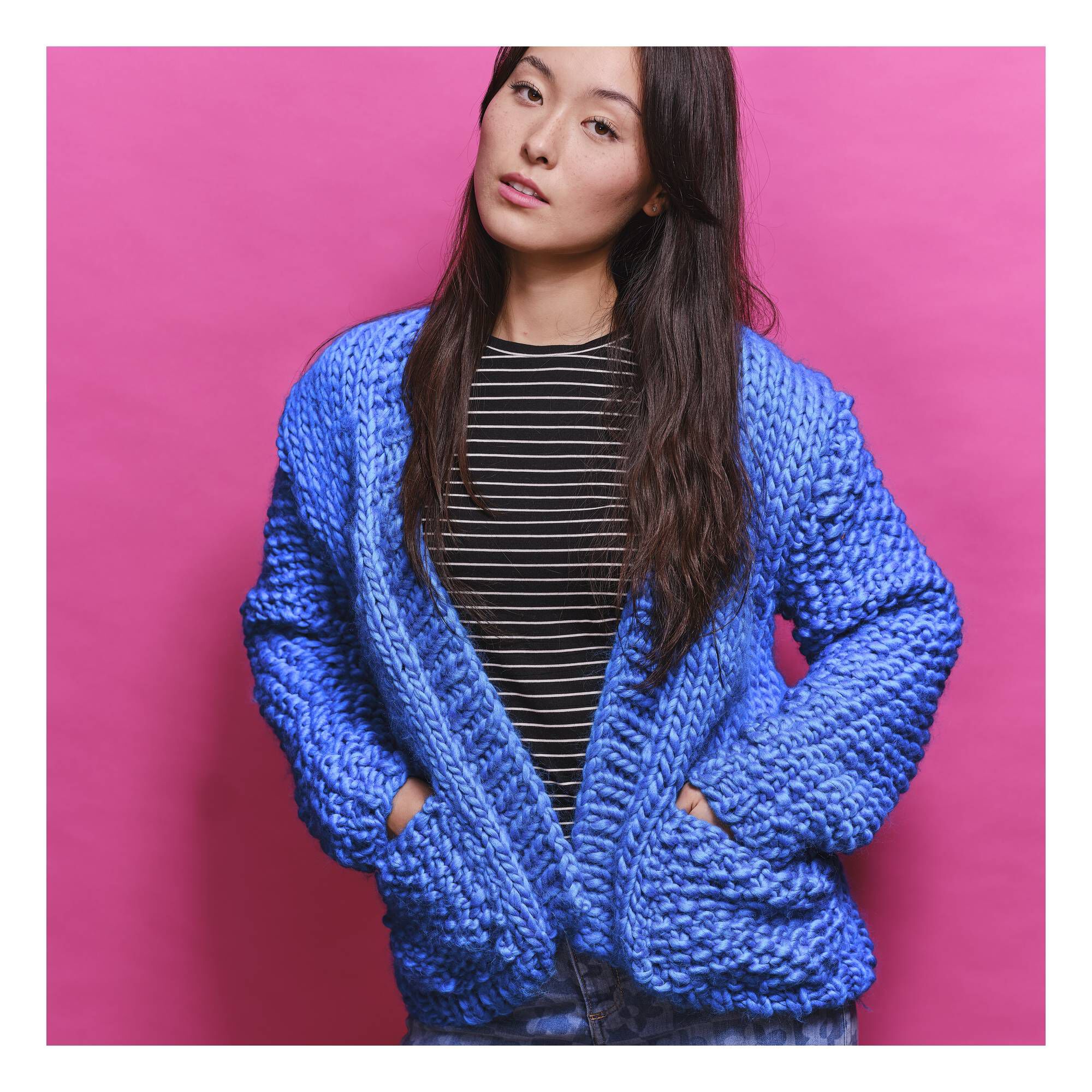 Knitcraft Cosy Cardigan Digital Pattern 0236 | Hobbycraft