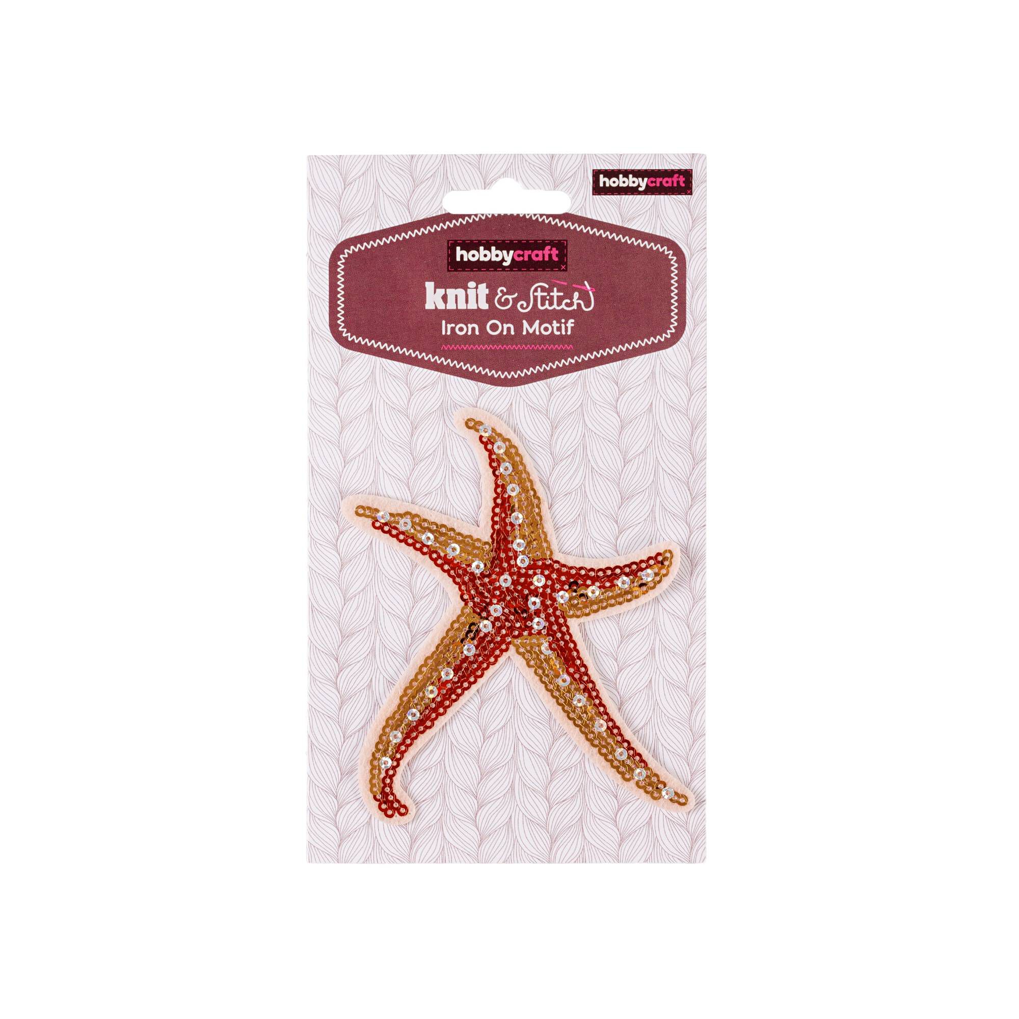 Starfish Iron-On Patch | Hobbycraft