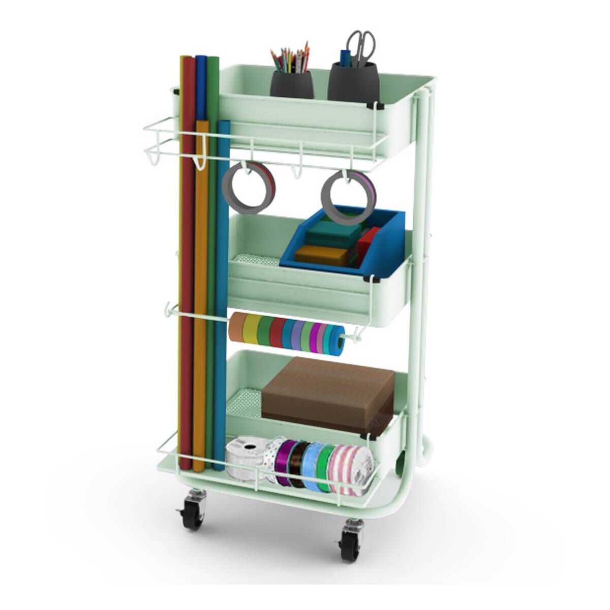 Mint Trolley Accessories 3 Pack | Hobbycraft