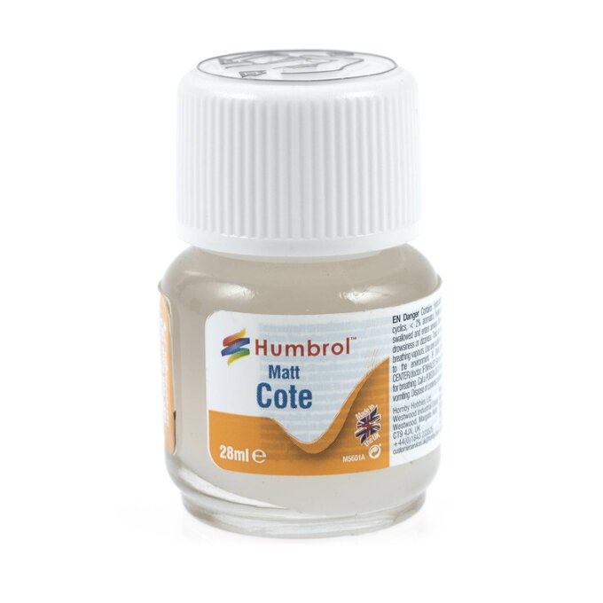 Humbrol Modelcote Matt Cote Varnish 28ml | Hobbycraft