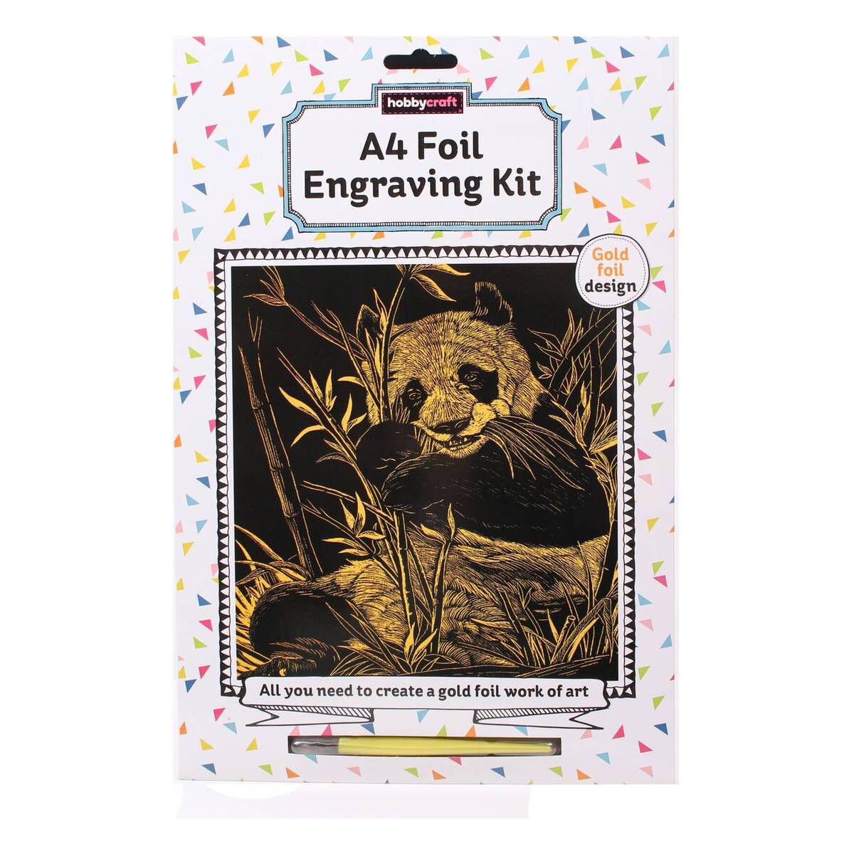 Panda Foil Engraving Kit A4 | Hobbycraft