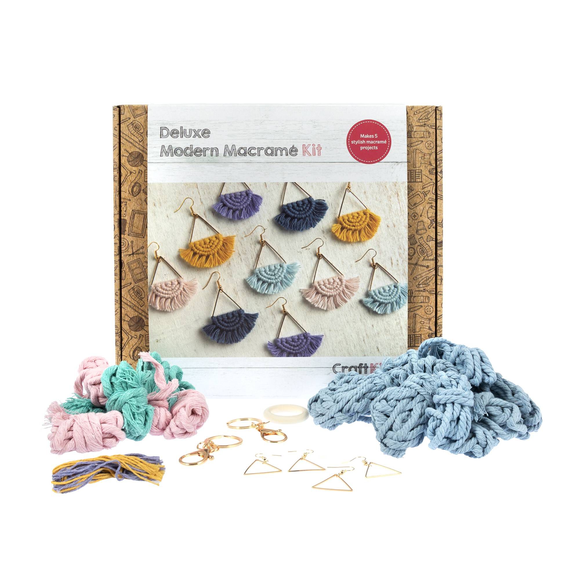 Deluxe Modern Macramé Kit | Hobbycraft