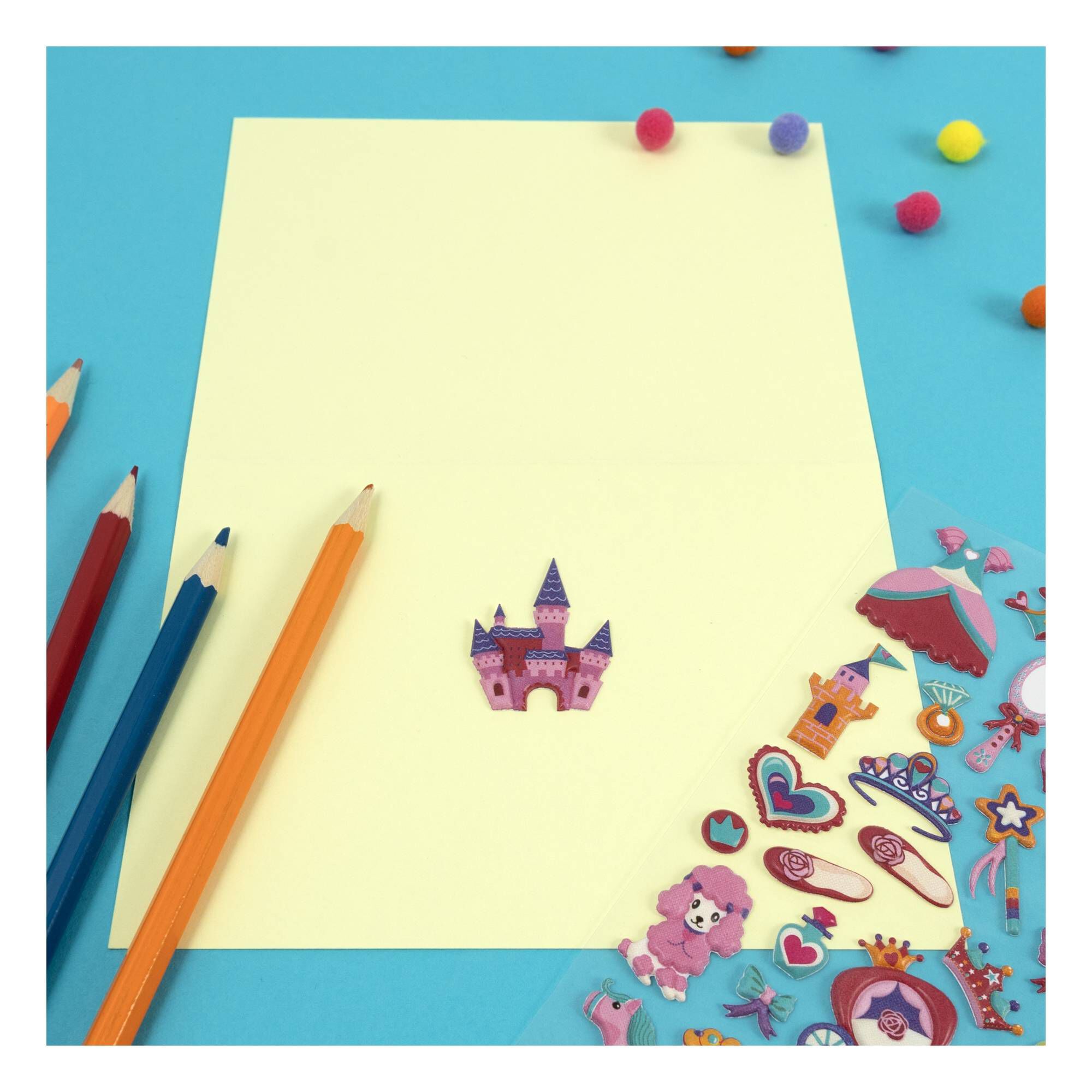 Princess Puffy Stickers | Hobbycraft