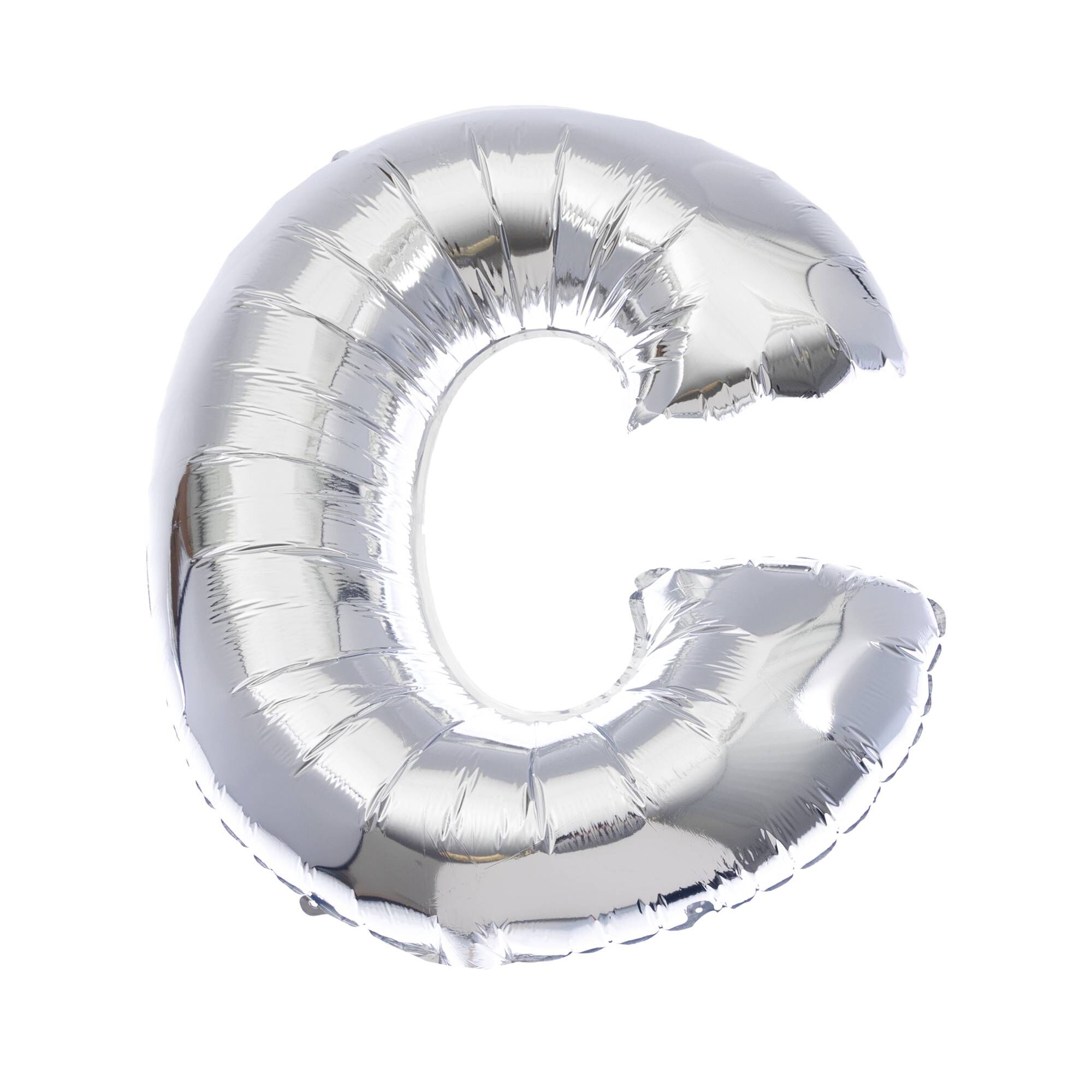 Extra Large Silver Foil Letter C Balloon | Hobbycraft
