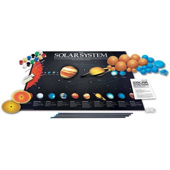 Glow-in-the-Dark Solar System Model Making Kit | Hobbycraft