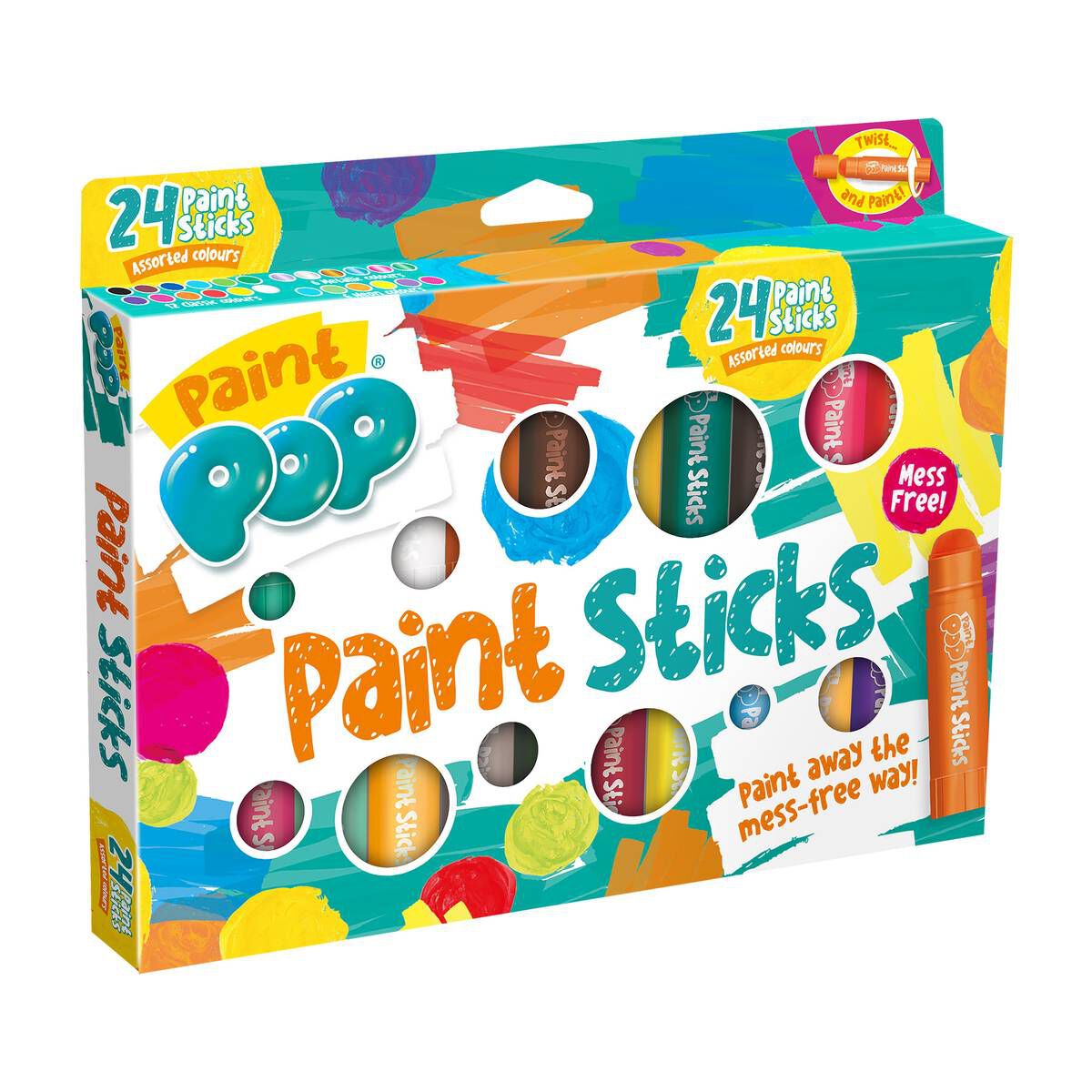 Paint Pop Paint Sticks 24 Pack | Hobbycraft