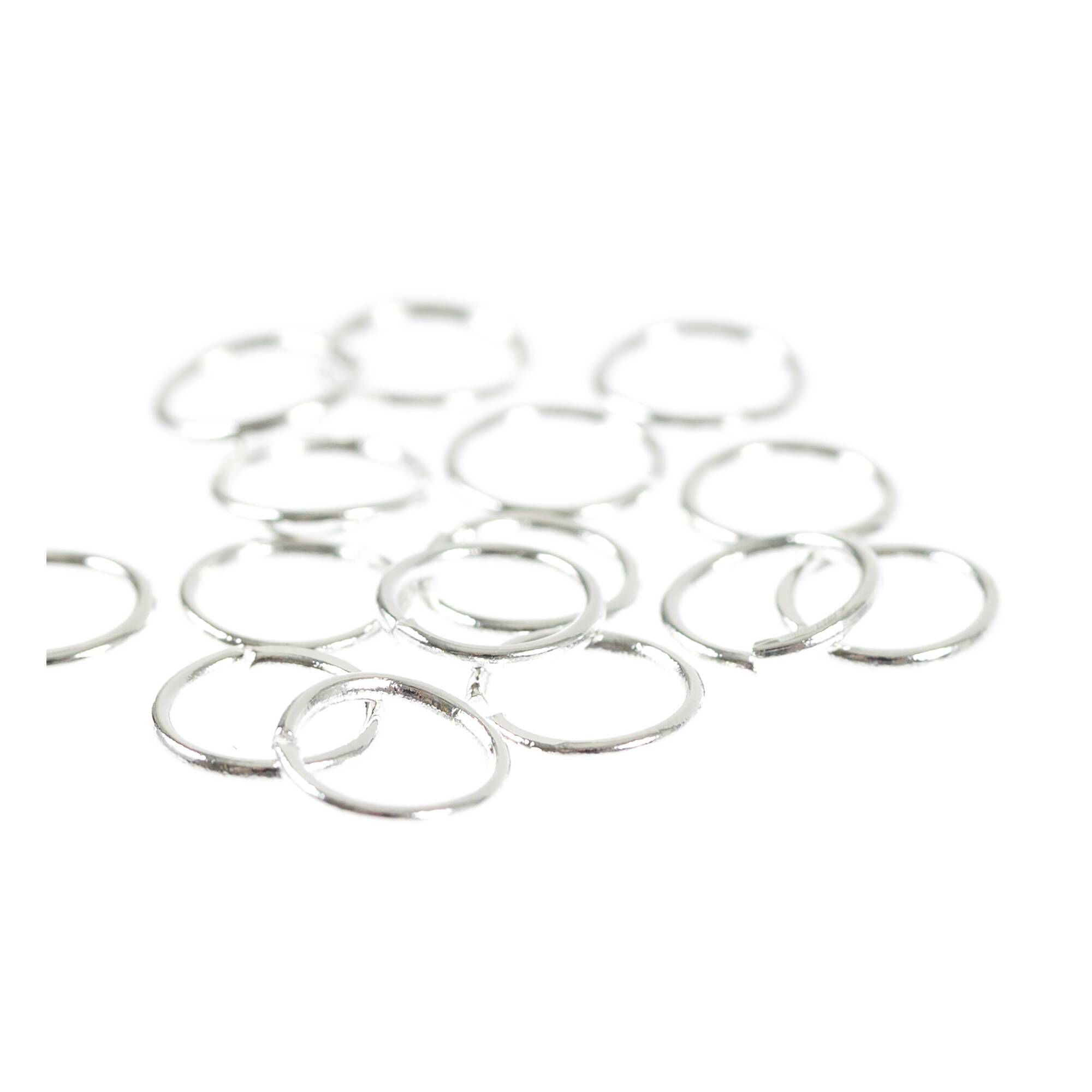 Beads Unlimited Silver Plated Jump Rings 7mm 15 Pack | Hobbycraft