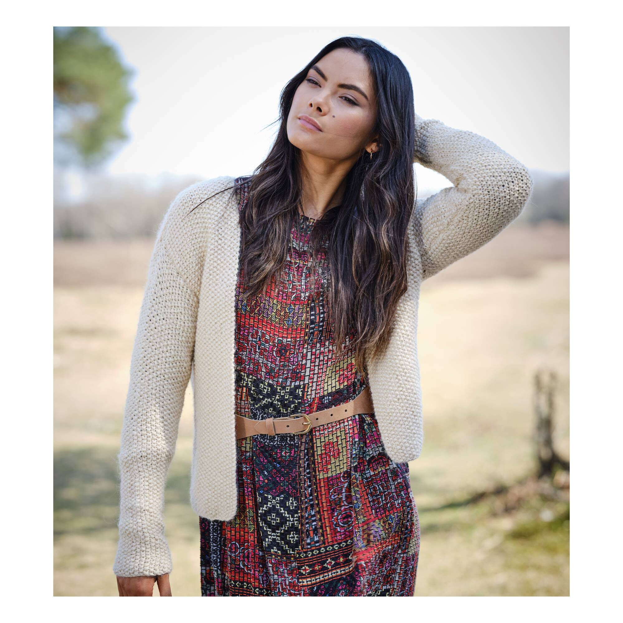 Knitcraft Alpaca Weekend Cardigan Digital Pattern 0042 | Hobbycraft