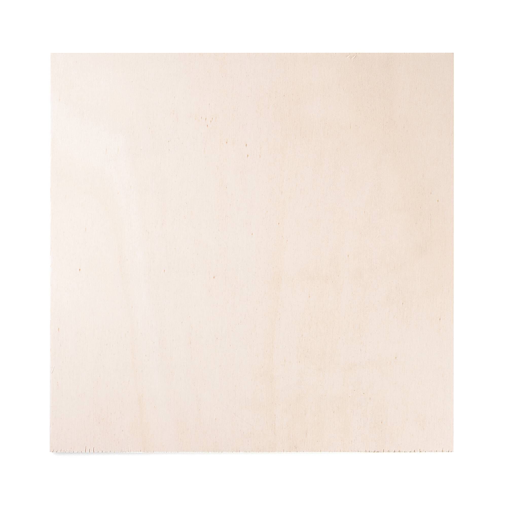 Poplar Plywood Sheet 3mm x 30cm x 30cm | Hobbycraft