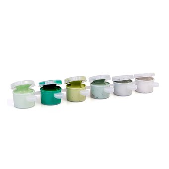 Nature Green Acrylic Craft Paints 5ml 6 Pack | Hobbycraft